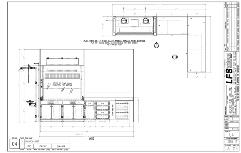 CAD Engineering by LF Systems - Laboratory Furniture Pros